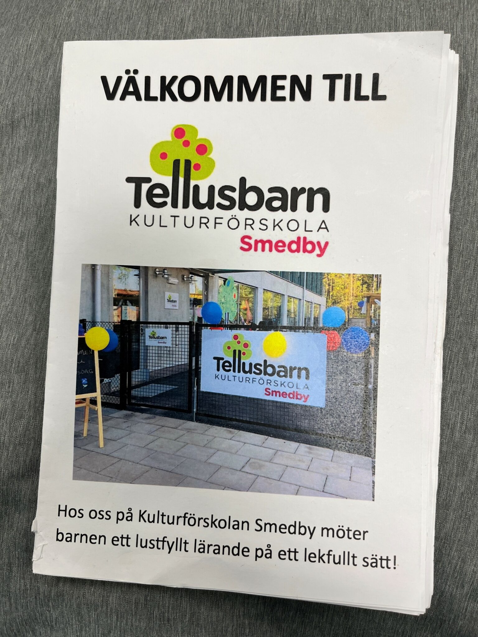 Tellusbarn | Kulturförskolan Smedbys kulturförskoleprofil - Tellusbarn